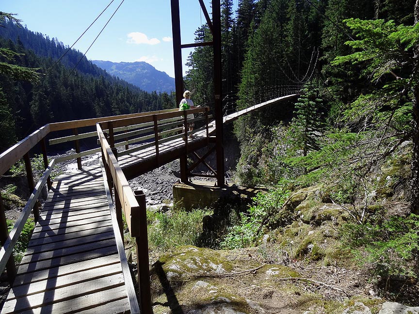 Tahoma Creek Suspension Bridge